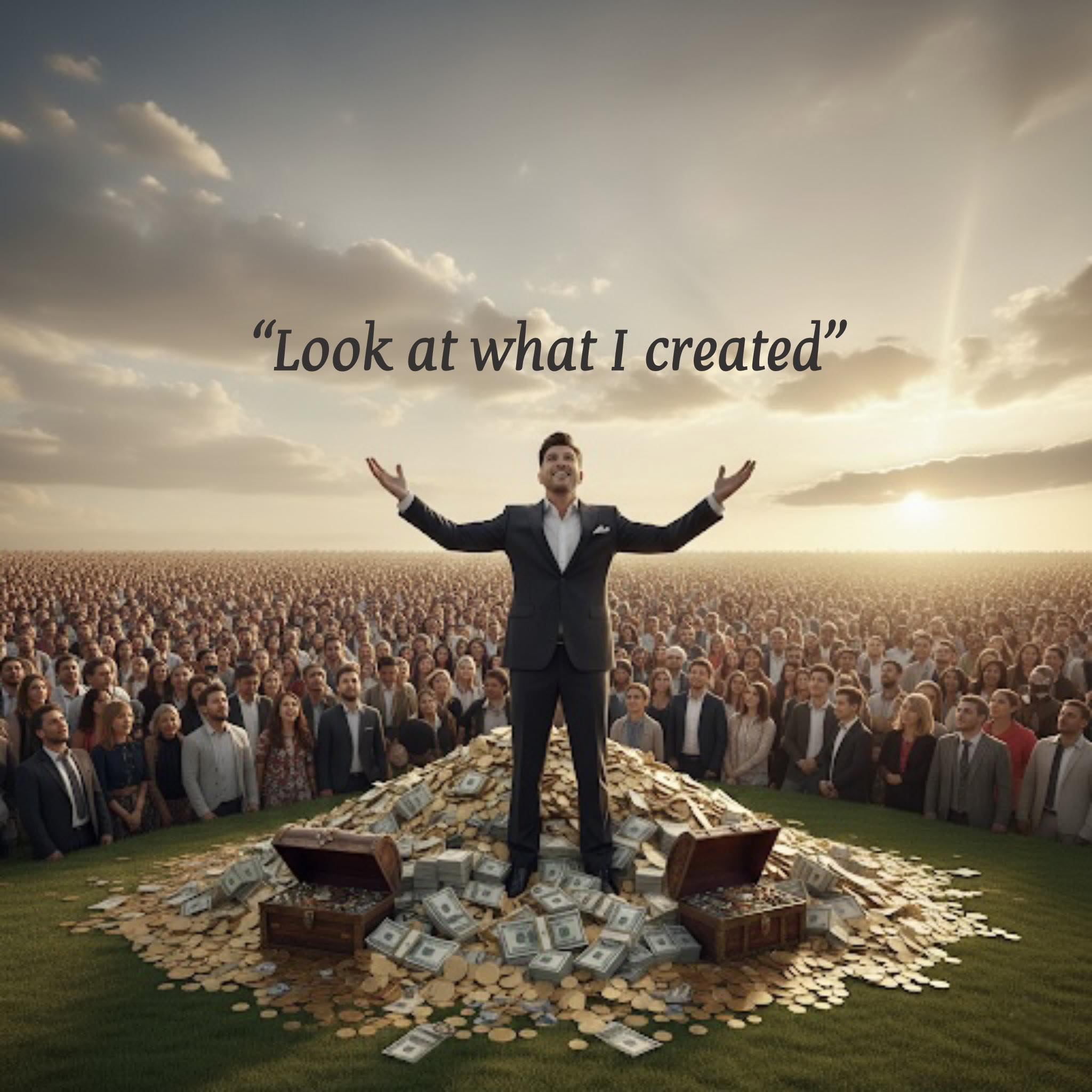 Power, control, influence, fame, money! – New and Living